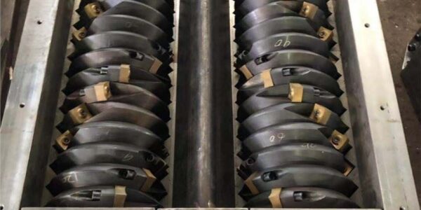 Double Single Shaft Shredder For Fish Net - Industrial Shredders ...